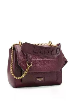 LANCEL Ninon Grained Leather Shoulder Bag