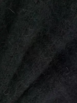 AMOMENTO Brushed Mock-neck Sweater