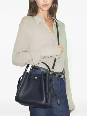 Tory Burch Romy Bucket Bag - Black