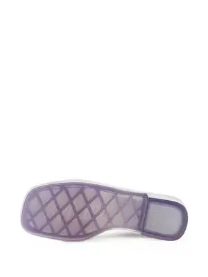 Melissa Translucent Block-heel Sandals