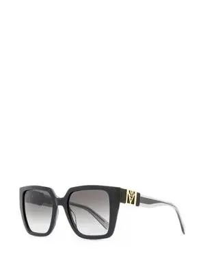 Mcm Squared-frame Sunglasses - Black