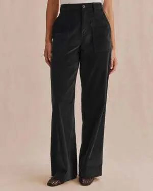 Splendid Colette Corduroy Pant Black
