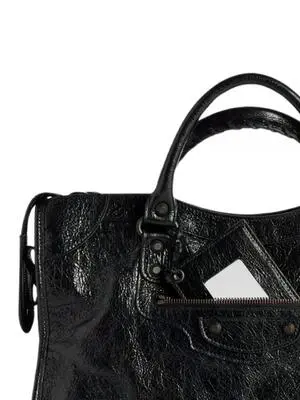 Balenciaga Le City Medium Shoulder Bag - Black