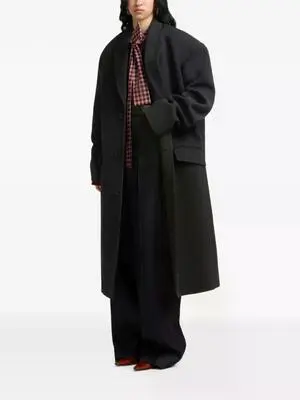 Marni Deep Tweed Oversized Coat