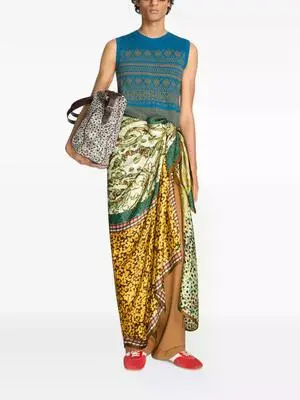 Dries Van Noten Printed Pareo