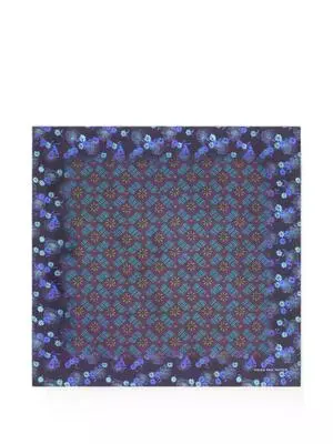 Dries Van Noten Silk Pocket Square Scarves
