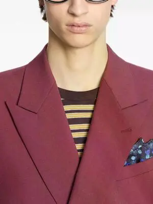 Dries Van Noten Silk Pocket Square Scarves