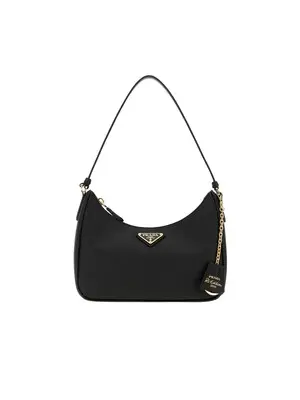 Prada Mini Bag Re-edition 2005 In Saffiano - Black