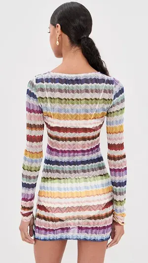 Missoni Long Sleeve T-shirt Dress