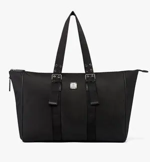 Mcm Aren Nova Tote In Monogram Econyl