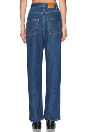 Bottega Veneta High Waisted Bootcut Leg