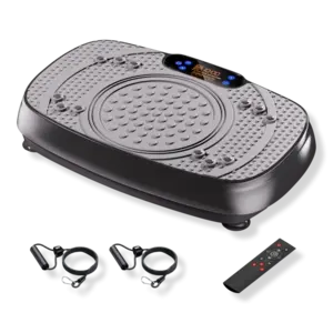 TISSCARE Vibration Plate Exercise Machine For Lymphatic Drainage - Gray