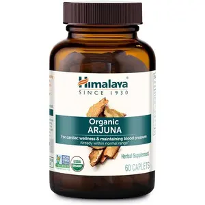 HIMALAYA WELLNESS Organic Arjuna 60 Caplets - One-color