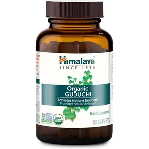 HIMALAYA WELLNESS Organic Guduchi 60 Caplets - One-color