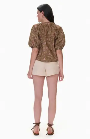 Rebecca Taylor Josie Pleat Shirt