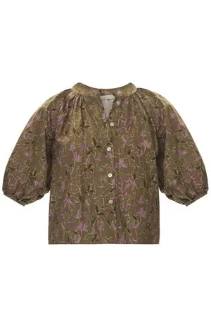 Rebecca Taylor Josie Pleat Shirt