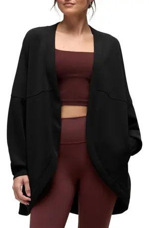 Prana Shea Soft Cardigan - Black