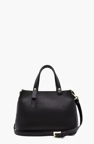 CAVALINHO Muse 490 Pebbled Leather Handbag - Black