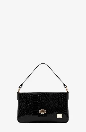 CAVALINHO Gallop 515 Patent Leather Handbag - Black