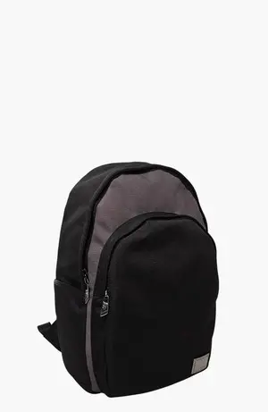 CAVALINHO Canvas And Leather Backpack