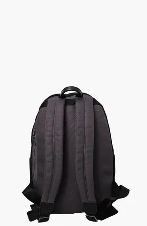 CAVALINHO Canvas And Leather Backpack