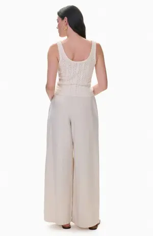 Rebecca Taylor Grace Wide Leg Pant