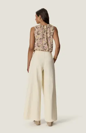Rebecca Taylor Grace Wide Leg Pant