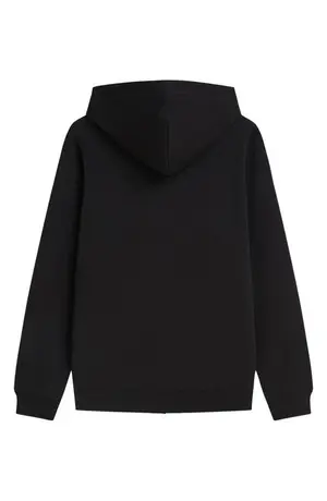 Scotch & Soda Logo Badge Full Zip Hoodie - Meteorite