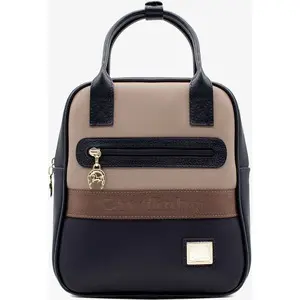 CAVALINHO Club 419 Backpack - Navy/tan