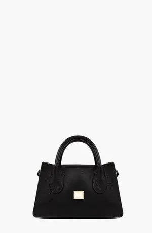 CAVALINHO Muse 558 Pebbled Leather Handbag - Black
