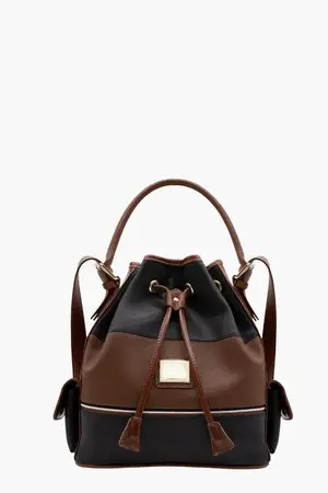 CAVALINHO Unique 360 Bucket Bag - Black/brown