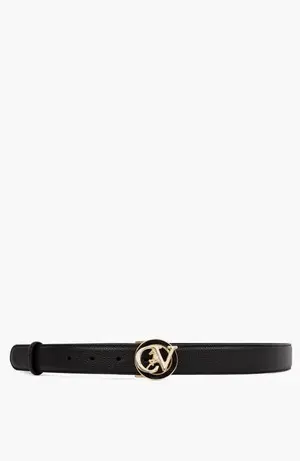 CAVALINHO Signature Cv Leather Belt - Black