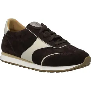 Josef Seibel Leather And Suede Lace-up Sneakers
