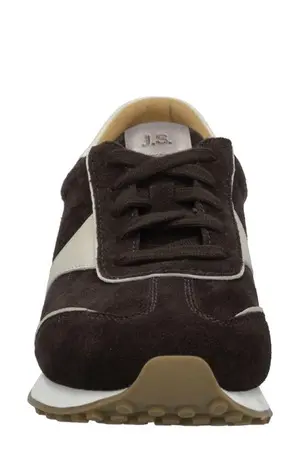 Josef Seibel Leather And Suede Lace-up Sneakers