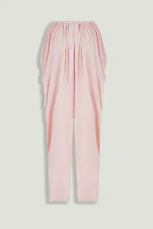 NOCTURNE Draped Elastic Waist Harem Trousers