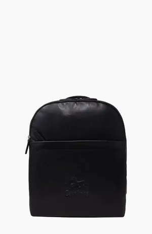CAVALINHO El Cavaleiro 331 Leather Backpack - Black