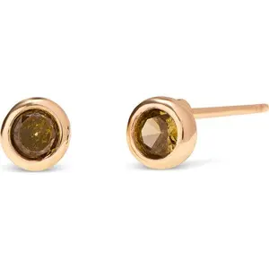 BROOK & YORK Eliza August Birthstone Stud Earrings - Gold/aug