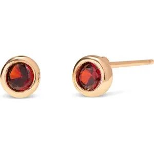 BROOK & YORK Eliza August Birthstone Stud Earrings - Gold/jan