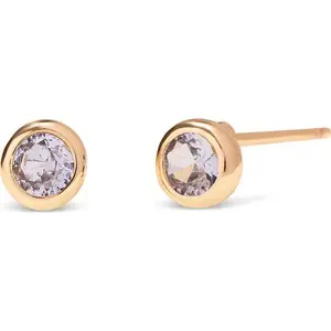 BROOK & YORK Eliza August Birthstone Stud Earrings Gold/mar