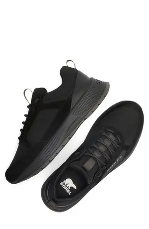 Sorel Outing Se Waterproof Sneaker - Black/black