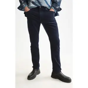 Scotch & Soda Ralston Stretch Cotton Corduroy Pants - Sky Captain