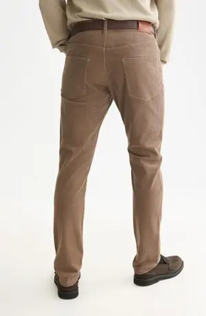 Scotch & Soda Ralston Stretch Cotton Corduroy Pants - Walnut