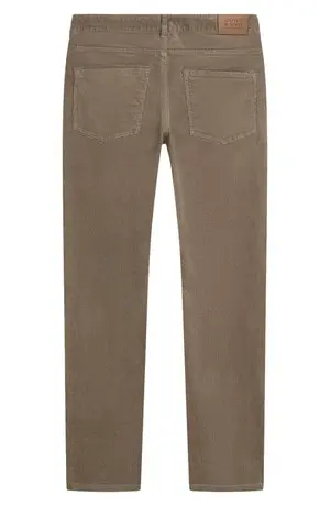 Scotch & Soda Ralston Stretch Cotton Corduroy Pants - Walnut