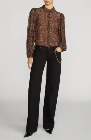 FRAME The Prairie Silk Shirt