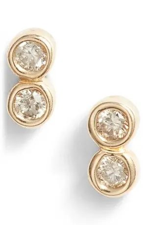 Set & Stones Diamond Earrings
