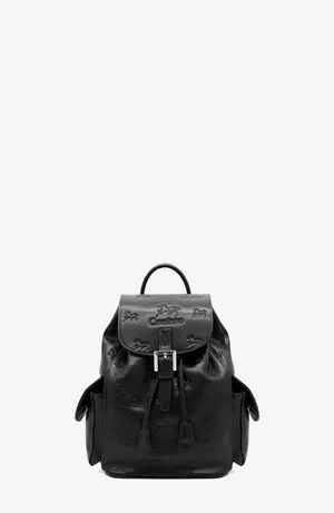 CAVALINHO Cavalo Lusitano Embossed Leather Backpack