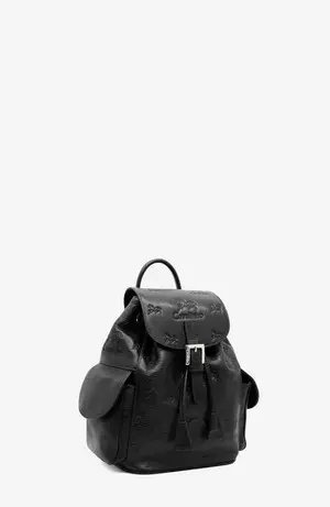 CAVALINHO Cavalo Lusitano Embossed Leather Backpack