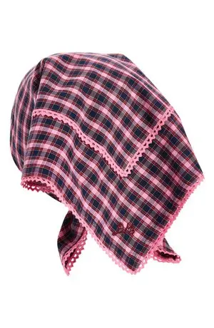 DAMSON MADDER Check Organic Cotton Bandana