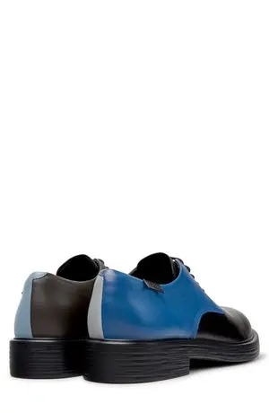 Camper Dean Twins Plain Toe Derby - Medium Blue