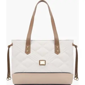 CAVALINHO Poesie 578 Tote Bag - Navy/white/beige